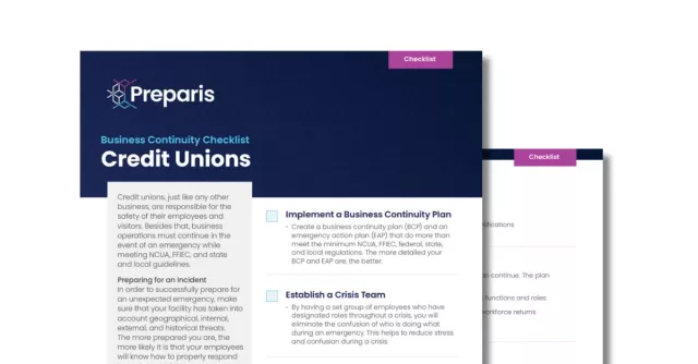 Business Continuity Checklist | Preparis